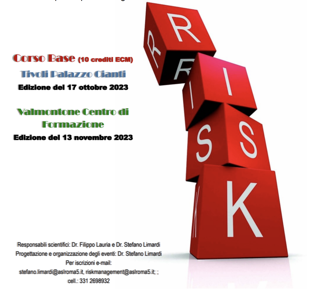 Clinical Risk Management - Corso base - ASL ROMA 5