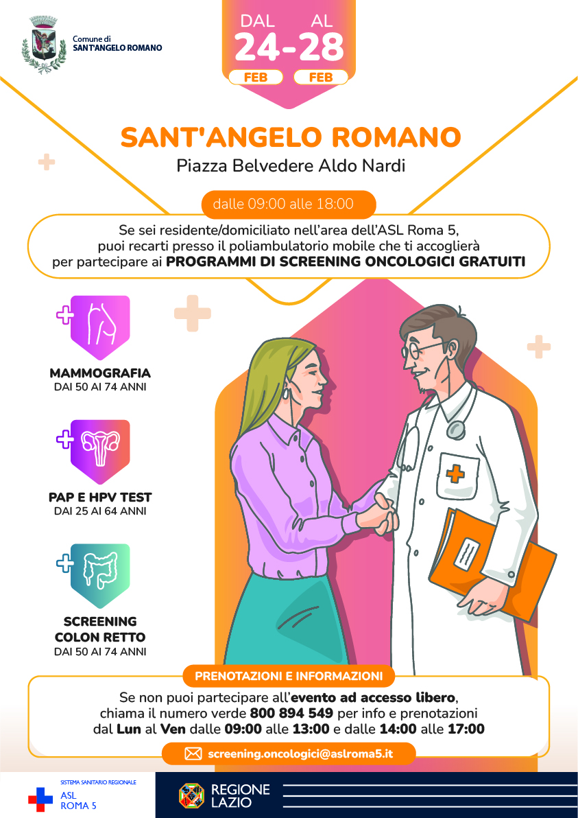 Programmi di screening oncologici - ASL ROMA 5